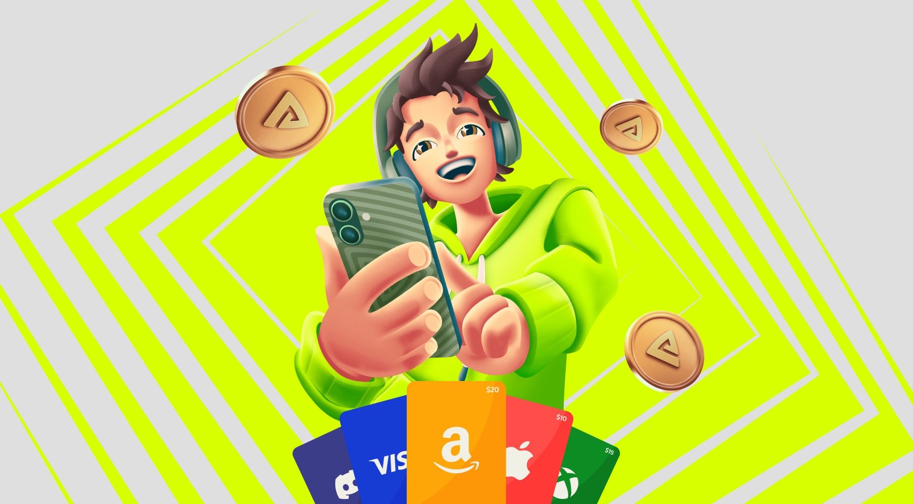 GrabTap: Play games, support your fav creators & earn rewards
